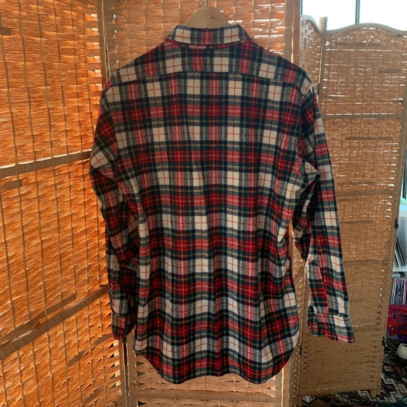 Vintage | Tops | Vintage 9s Y2k Wool Flannel Buttondown | Poshmark